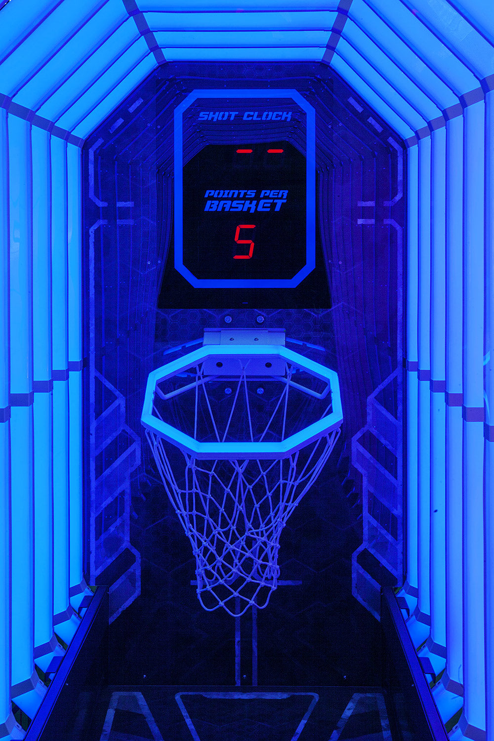 HYPERshoot Basketball Arcade Game | M&P Amusement
