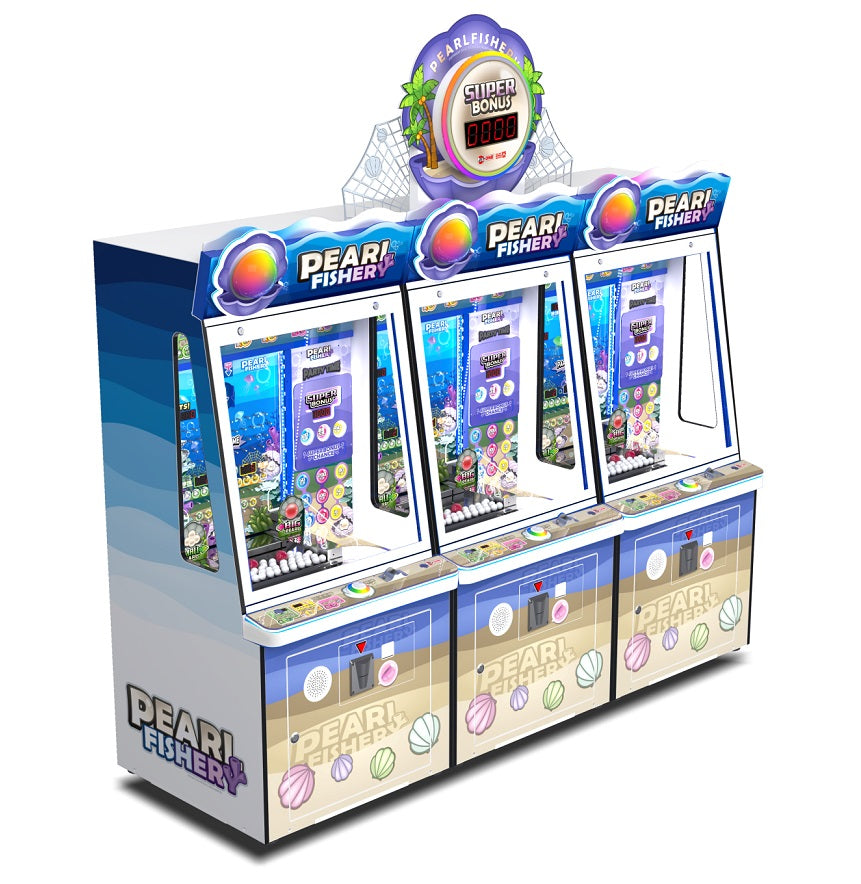 Pearl Fishery Arcade Coin Pusher | M&P Amusement