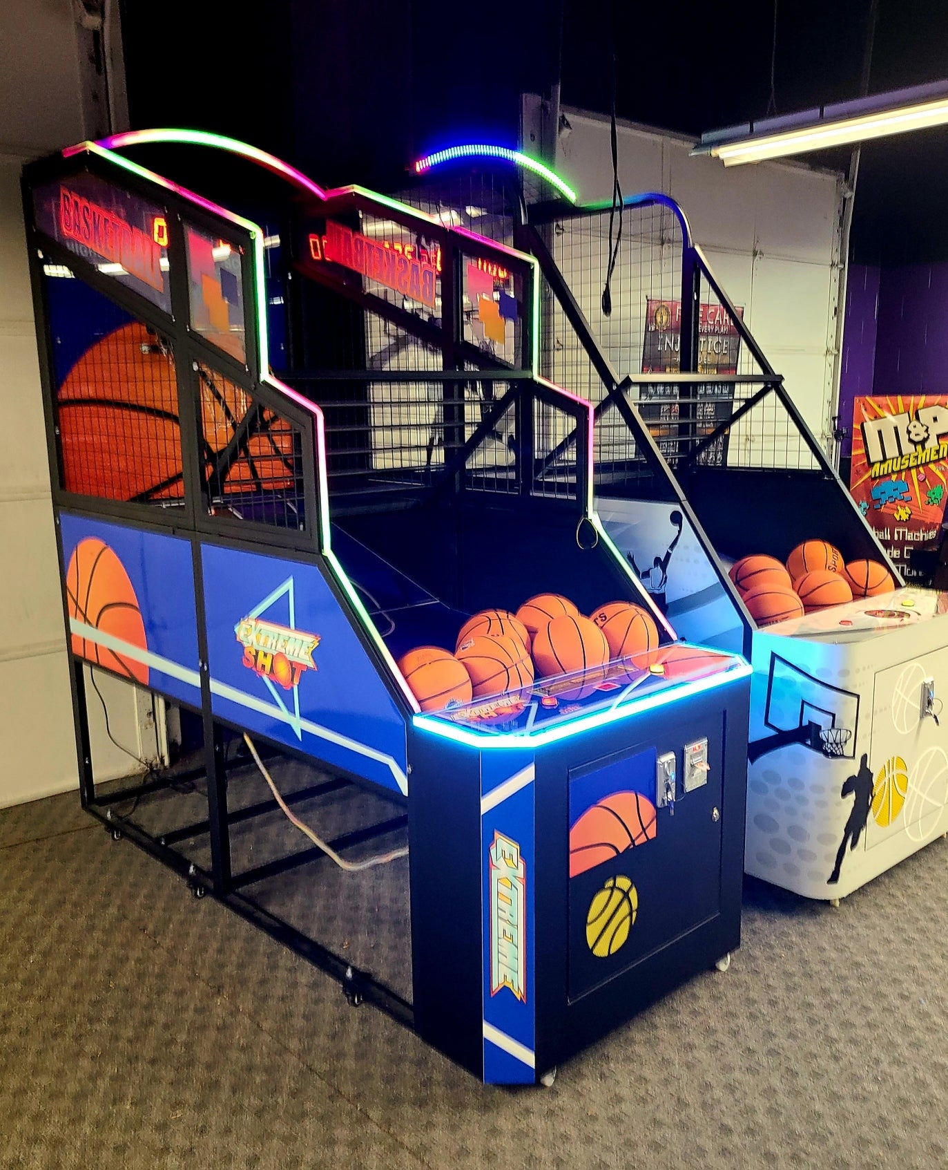 Extreme Shot Basketball Arcade Game | M&P Amusement