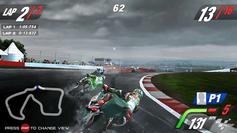 Moto GP 42" Arcade Motorcycle Game | M&P Amusement