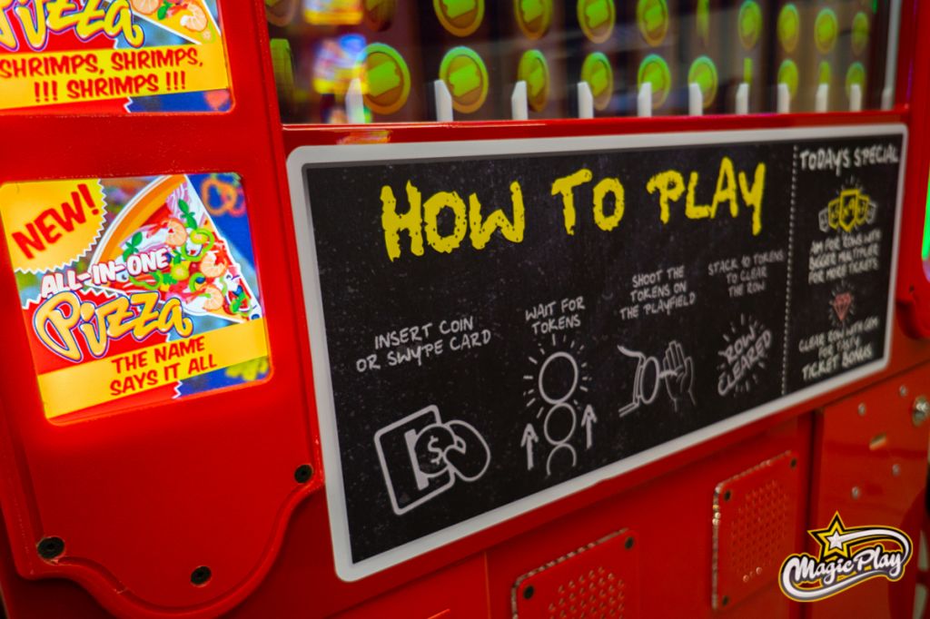 Pizza Express Ticket Arcade Game | M&P Amusement