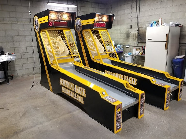 Ice Ball Alley Roller Arcade Game | M&P Amusement