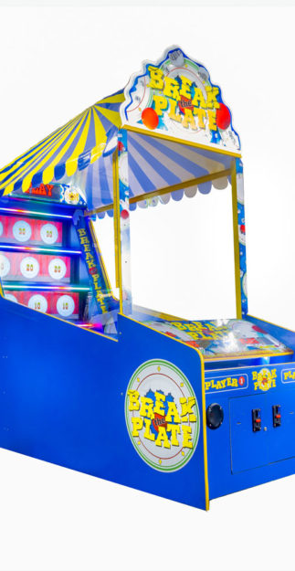 Break The Plate Carnival Arcade Game | M&P Amusement